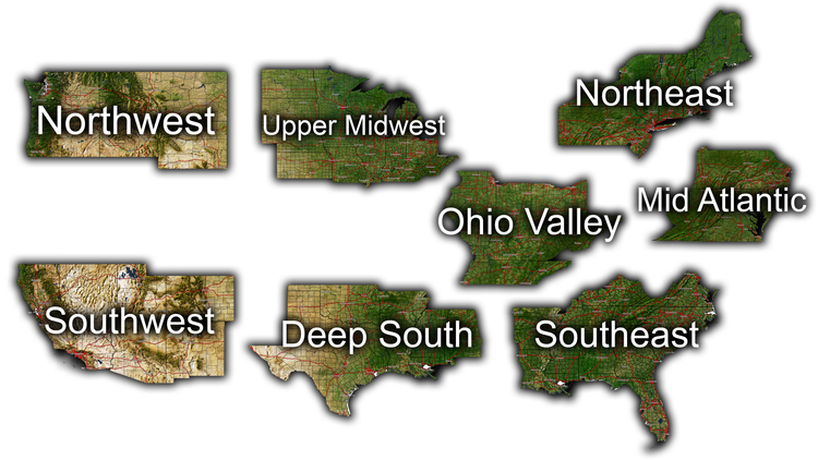 Regions Update: New Releases! 9 New US Regions! – Trilogy Maps