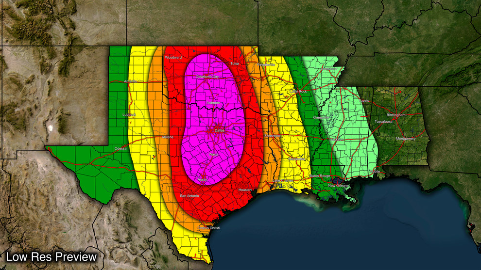 16k Digital Deep South Map – Trilogy Maps