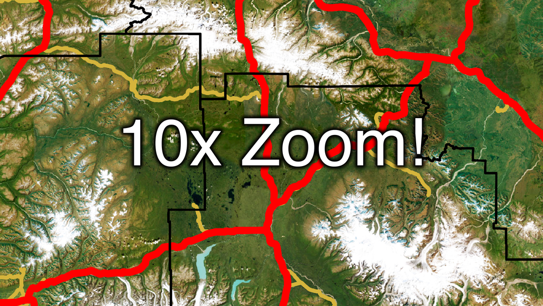 16k Digital Alaska Map – Trilogy Maps