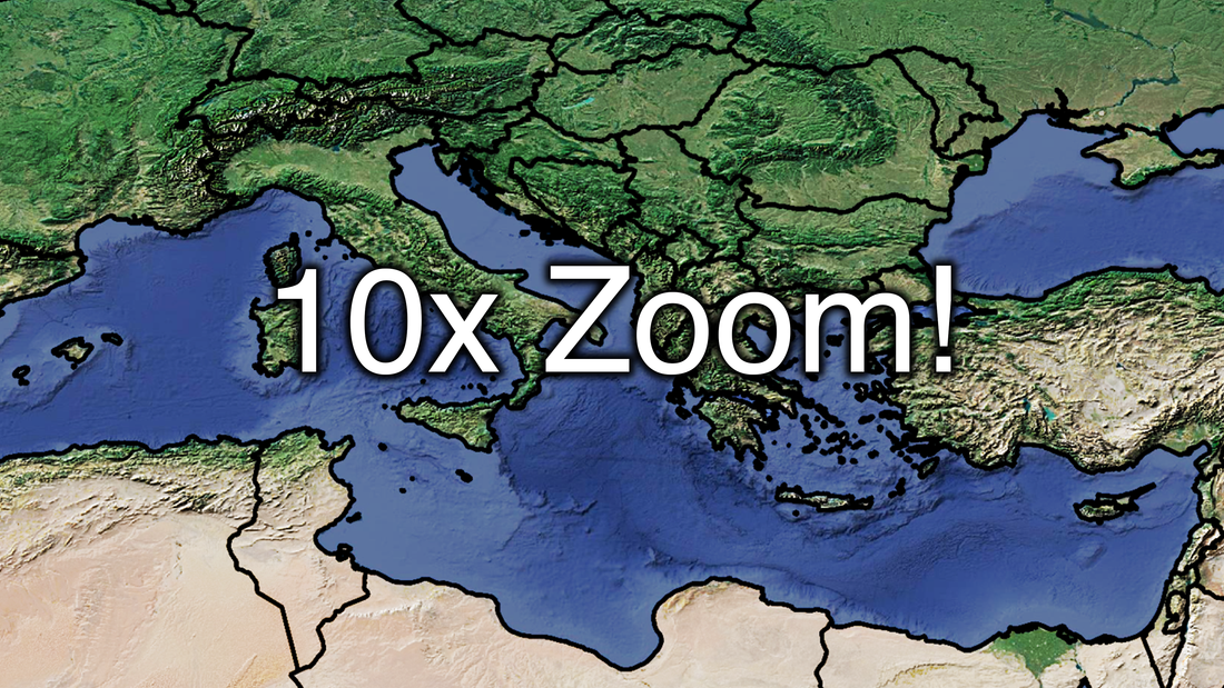 16k Digital World Map – Trilogy Maps