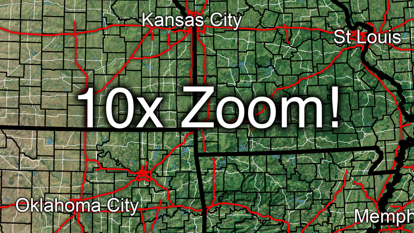 16k Digital USA Map – Trilogy Maps